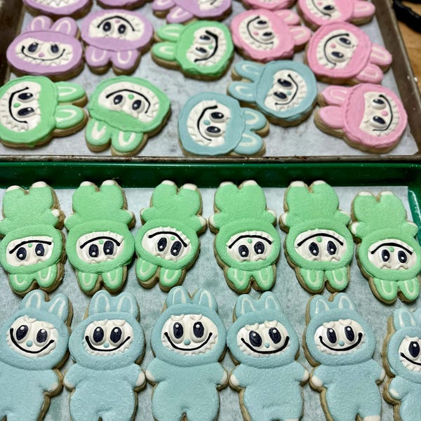 Labubu Backpack Cookie Cutter - Etsy