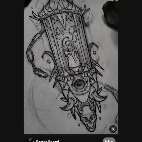 Ink Flow Tattoo | Procreate & Photoshop | Stamps | Stencils | Brushes ...