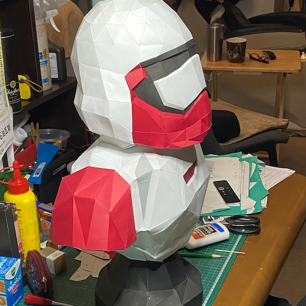 Woman's Face, Female Face, Woman Head, Artist Sculpture, Papercraft ...