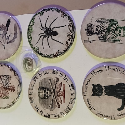Vintage Halloween Coasters, Halloween, Goth, Drink Coasters, Coasters ...