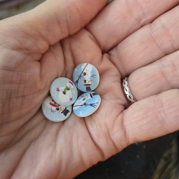 100 or 200 Red, White and Blue Assorted Buttons Patriotic Buttons July ...
