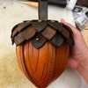 Digital Leather Acorn Bag PATTERN Nature Set - Etsy
