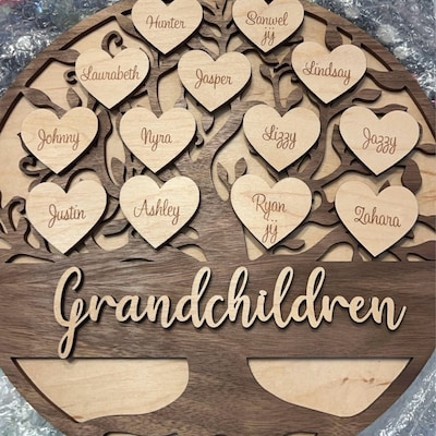 Layered Wood Forest Scene Wall Art Made in Canada - Etsy