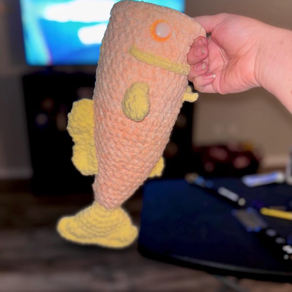 PATTERN: Plush Barry the Bass Pattern Instructions for Making a Bass ...