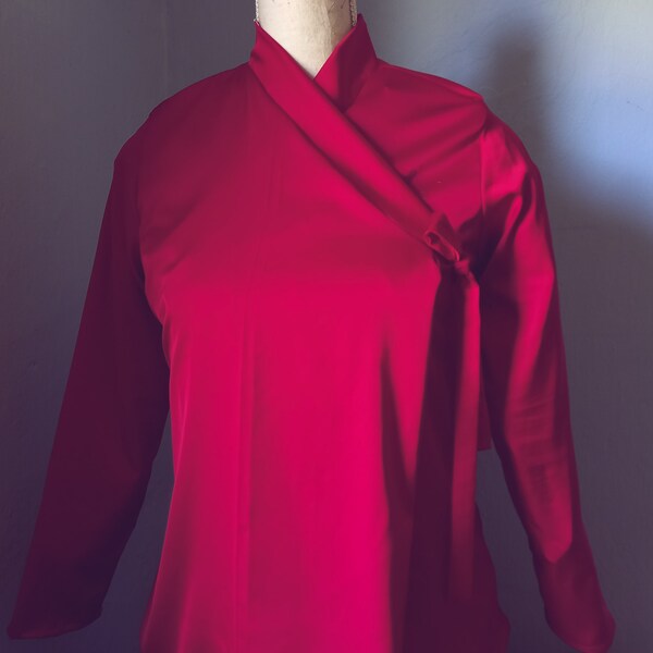 Korean Hanbok Style Top Blouse for Women/digital Sewing Pattern PDF - Etsy