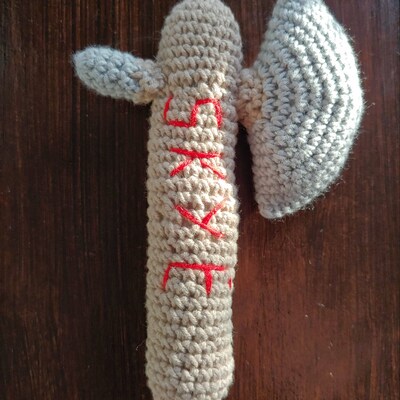 Fairy Mushroom, Crochet Baby Rattle, Colorful Newborn, Learning Sensory ...