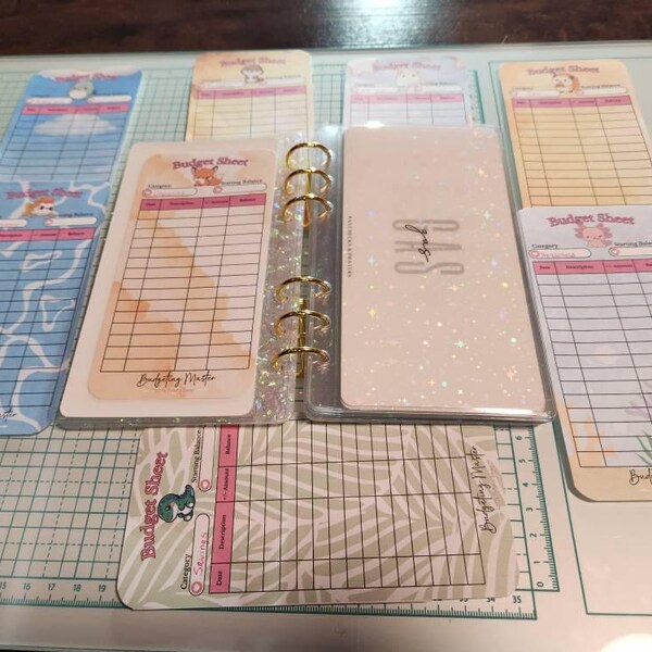 1k 2.5k 5k Motivational Sticky Notes Envelope Savings Challenge | A6 ...