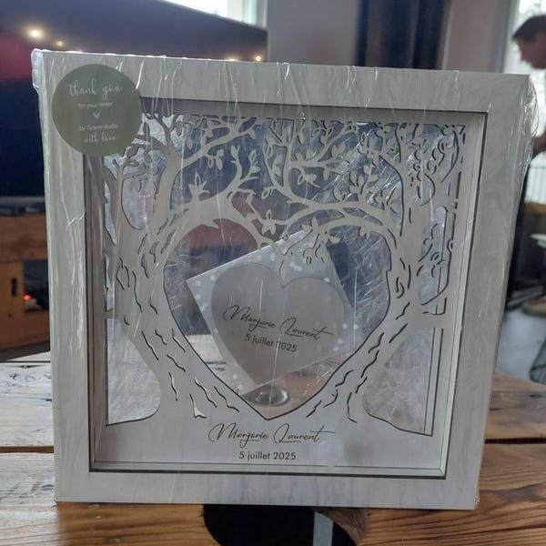 Unity Wedding Sand Ceremony Frame for Picture of Couple,wood and ...