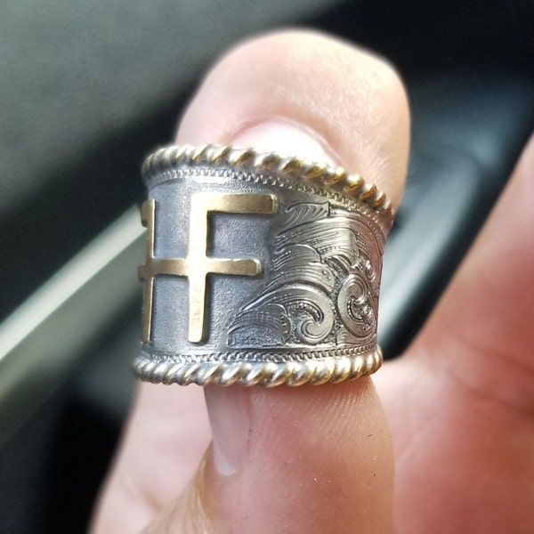 Sterling Silver, Hand Engraved Cross - Etsy