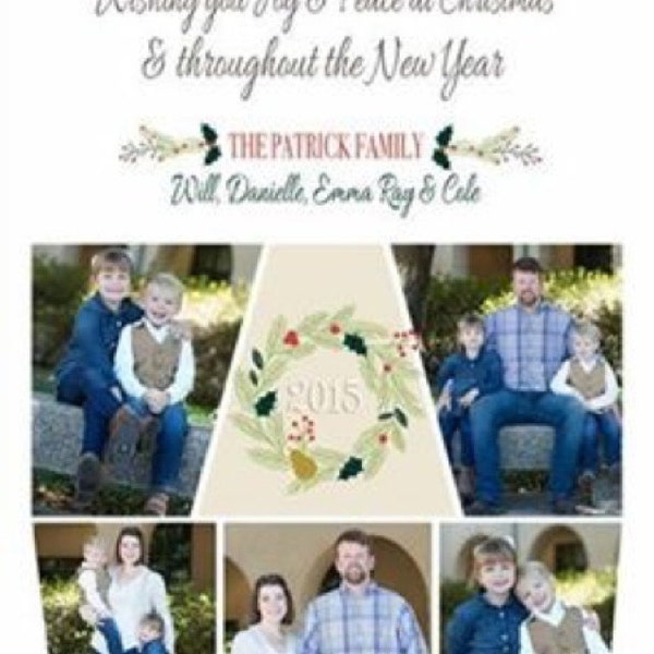 Christmas Floral Clipart Clip Art, Holiday Laurel Wreath Leaf Clip Art ...