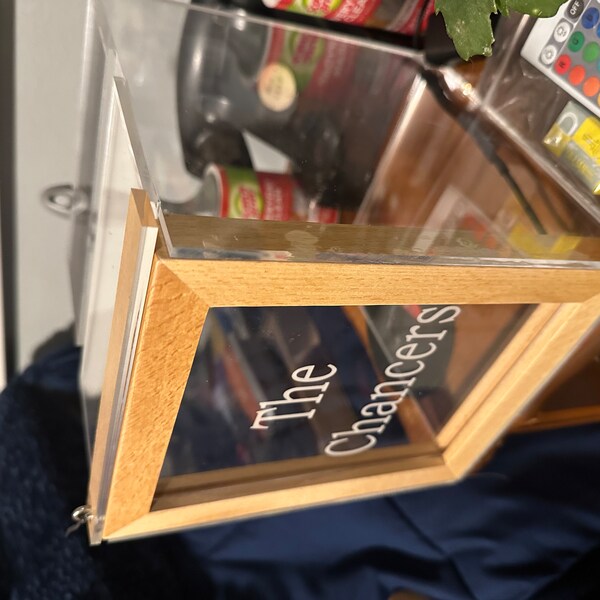 Fantastically Unique Thank You Tip Box Raffle Fund Raiser Donation Jar ...