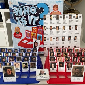 Protestant Reformation Guess Game Printable Insert Cards - Etsy