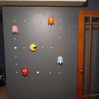 Big Inspired by Retro Arcade Games Wall Decoration W/ Four - Etsy Canada