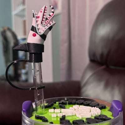 Brontosaurus Straw Topper - Etsy