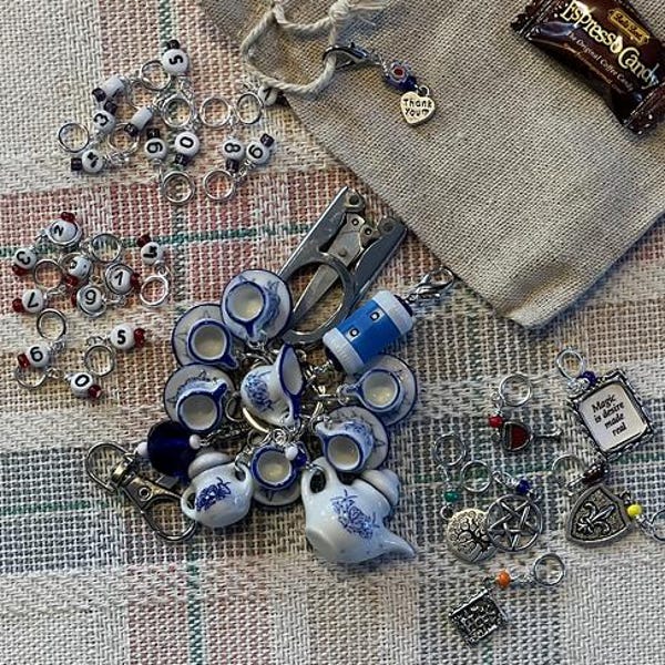 Medieval Knight Non-snag Stitch Markers - Etsy