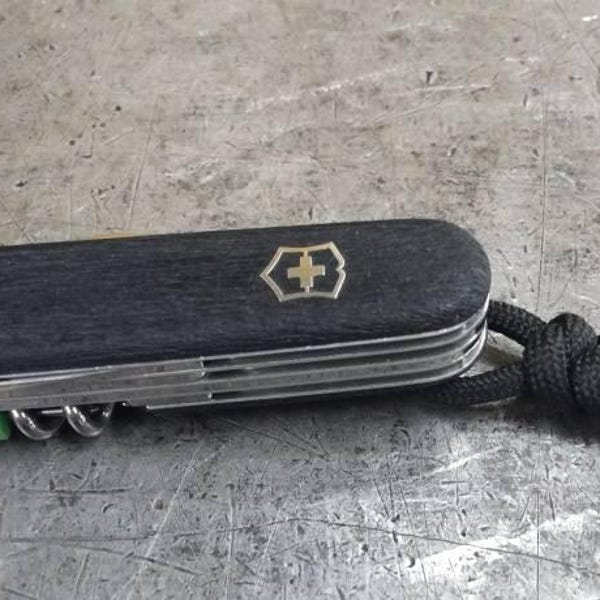 Custom Modified (SAK) Victorinox (genuine)58mm Scales With Clip ...