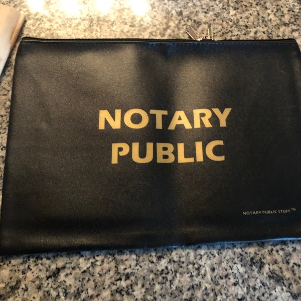 Large Notary Supply Bag. This Sturdy Notary Supply Bag Can Hold Notary ...