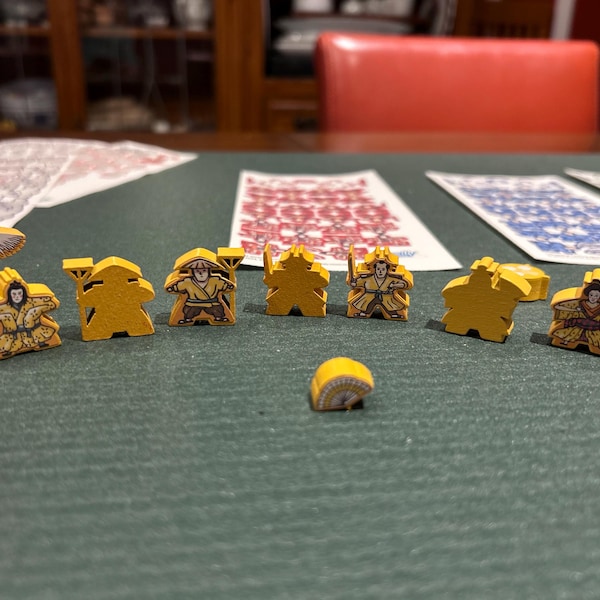 OATH - Matte Vinyl Meeple Stickers/decals Upgrade Kit - Unofficial ...