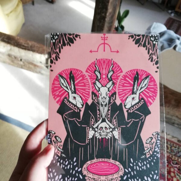 Bloodletting Ritual Art Print (2 SIZES)- Gothic Decor, Horror Print ...