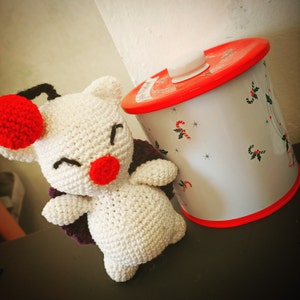 Moogle Crochet Pattern. This Cute Moogle From FF14 is Not Hard to Make ...