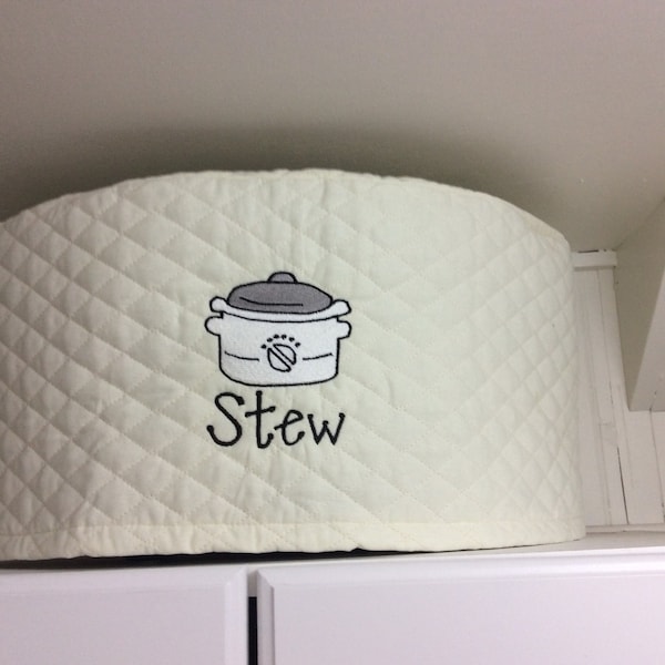Oval Crock Pot, Slow Cooker Appliance Cover 3 Colors to Choose From - Etsy
