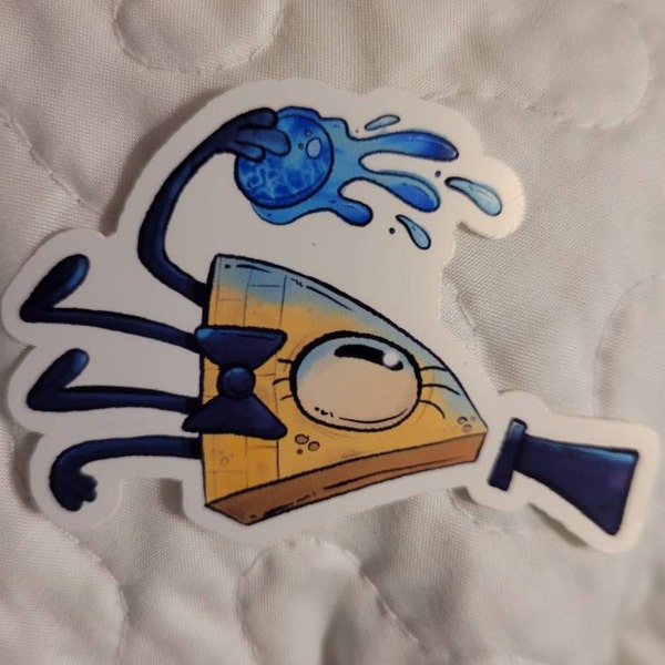 Bill Cipher Vinyl Sticker - Etsy