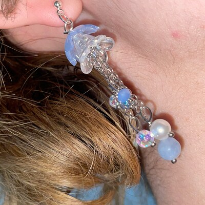 Tulip Necklace, Flower Necklace, Floral Necklace, Tulip Jewelry, Tulip ...