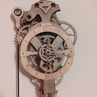 SEXTUS Wooden Clock Kit - Etsy UK