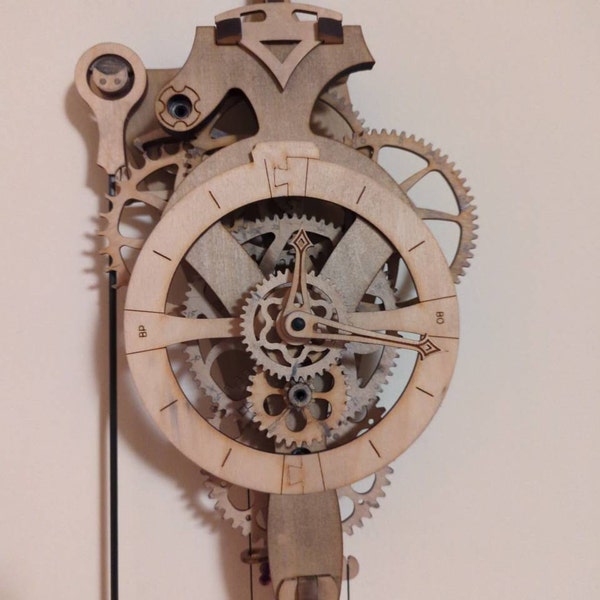 NONUS Wooden Clock Kit - Etsy