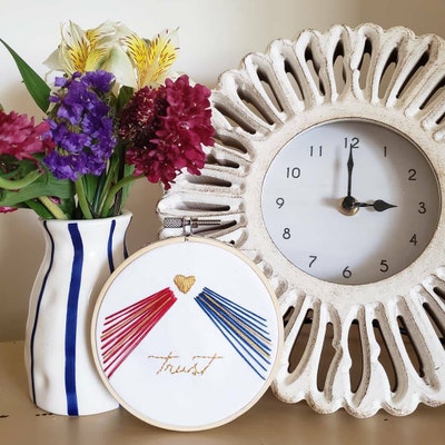 Divine Mercy trust Embroidery Pattern. Catholic Embroidery. Gift for ...