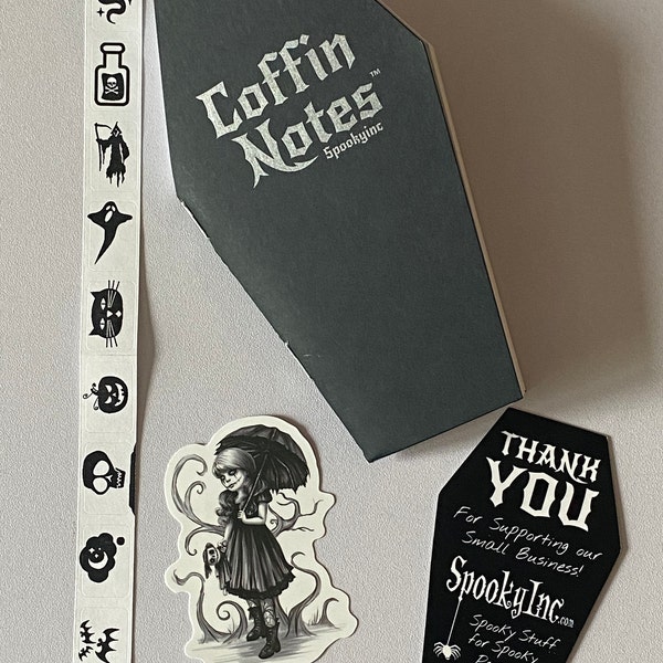 Coffin Notes : Coffin Shaped Blank Notebook (48 Pages) - Etsy