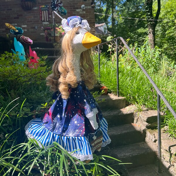 Best Dressed Goose Geese Clothes Outfit 25-27 LARGE Spring Summer Dress ...