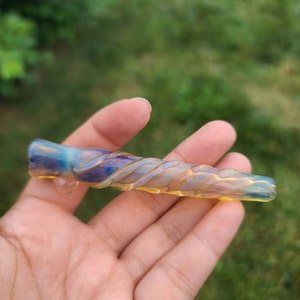 5-pack flat N' Mild Handmade Glass One Hitter - Etsy