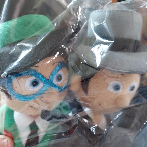 Klampon Plushie, Blue Crocodile Plush, Handmade Stuffed Animal, 10.6in ...