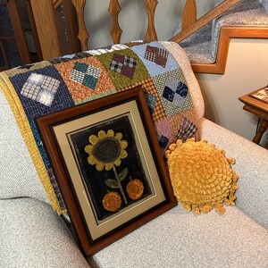 Finished Primitive Hand Hooked Wool Rug Church Sheep Folk Art - Etsy