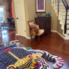 Cute Taddy Face Rug, Cream White Rug, Cartoon Rugs, Kids Bedroom Living ...
