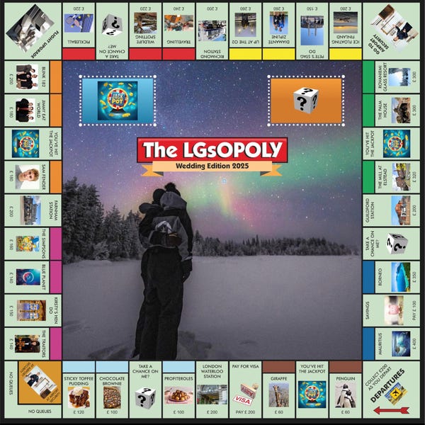 Custompoly Board Game - Complete Game: Customized Gift, Personalized ...