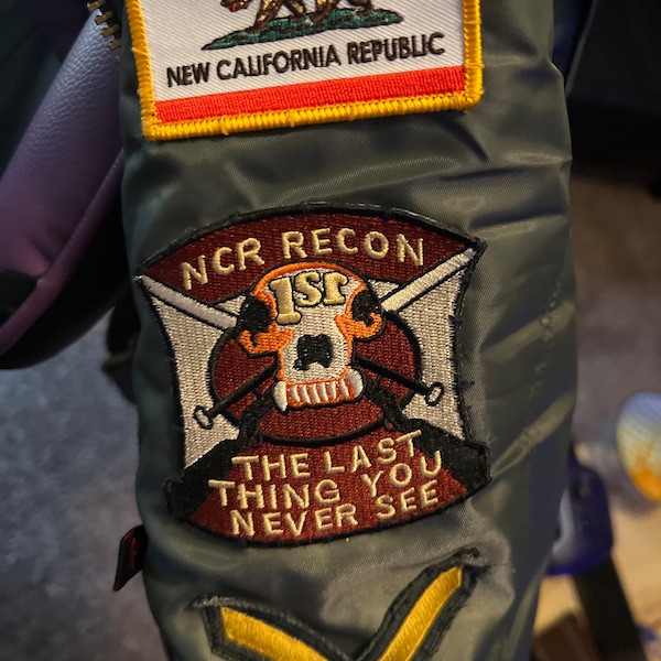 Fallout New Vegas Inspired NCR Recon Sniper Cosplay Gamer Patch Hook ...
