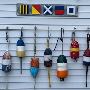 Custom Wood Signs Flag Signs Nautical Decor, Navy Signal Sign Coastal ...