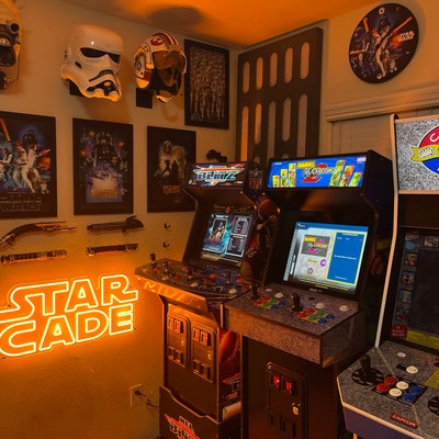 Cocktails & Dreams Neon Sign Retro 80's Bar Neon Sign - Etsy