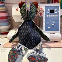 Simplicity A2115 Pattern Memory Bear Pattern Plush Sewing Pattern ...