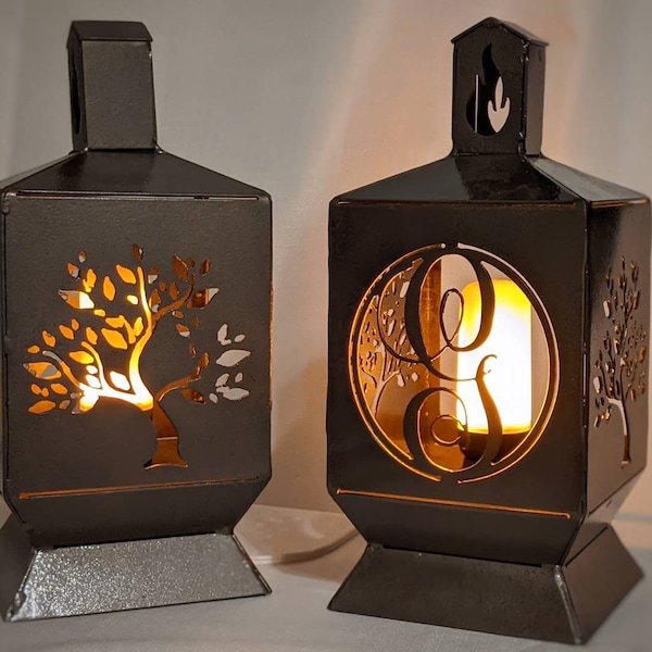 Mini Fire Pit Candle Holder Dxf/svg - Bad Dog Metalworks Digital ...