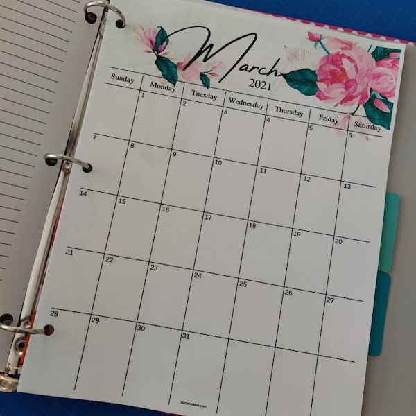 3 Printable Journal Covers, Planner Notebook Covers, Digital Planner ...