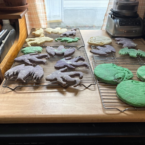 Cryptid Creatures Cookie Cutter Set / Bigfoot Sasquatch / Mothman ...