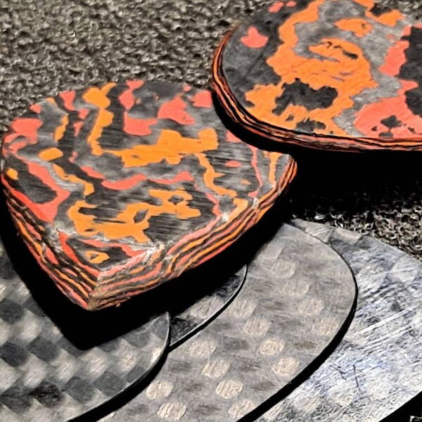 1 Mm JAZZ Guitar Pick, Carbon Fiber Guitar Pick, Gift for Boyfriend ...