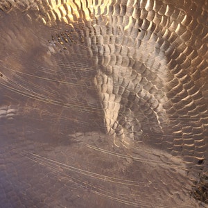 Oxidized Dome Copper Pendant Light Hand Carved Copper - Etsy