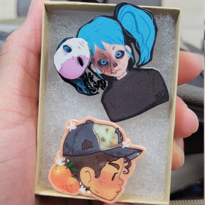 Sal Fisher-sally Face Removable Mask Pin - Etsy