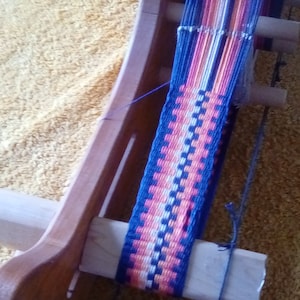 Inkle Weaving Letter Chart How to Weave Letters on a - Etsy