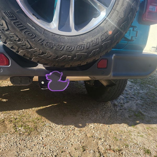 Duck Tow Hitch Cover - Fun Jeep Accessory for Wrangler & Gladiator ...