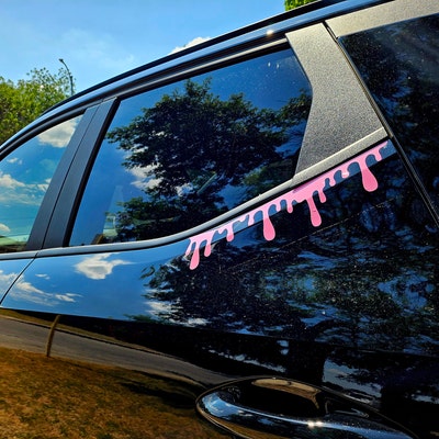 Goth Decal Goth Car Accessories Car Accessories Drip Slime Decal Car ...